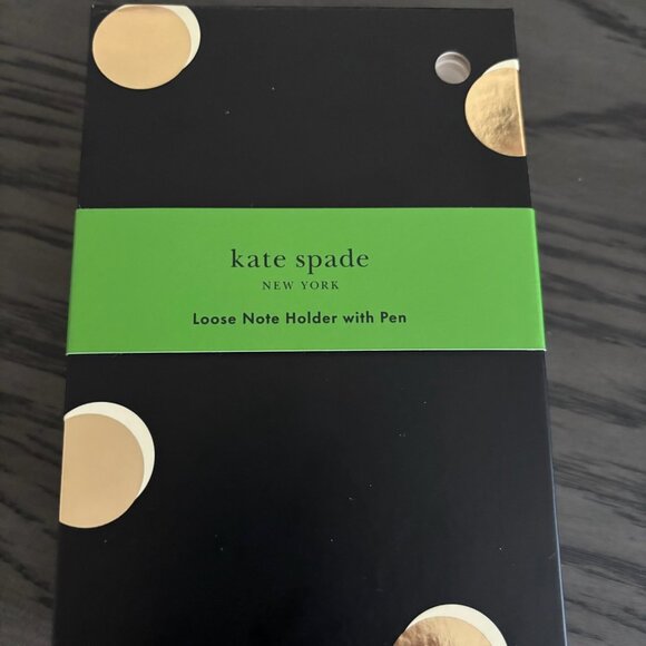 Office | Nwt Kate Spade Note Holder With Pen | Poshmark